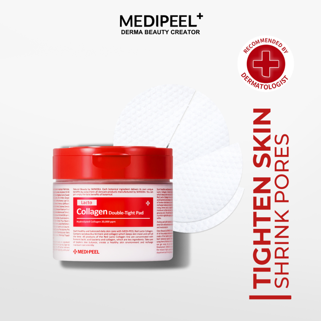 MEDIPEEL Red Lacto Collagen Double Tight Pad 270ml | Shopee Philippines