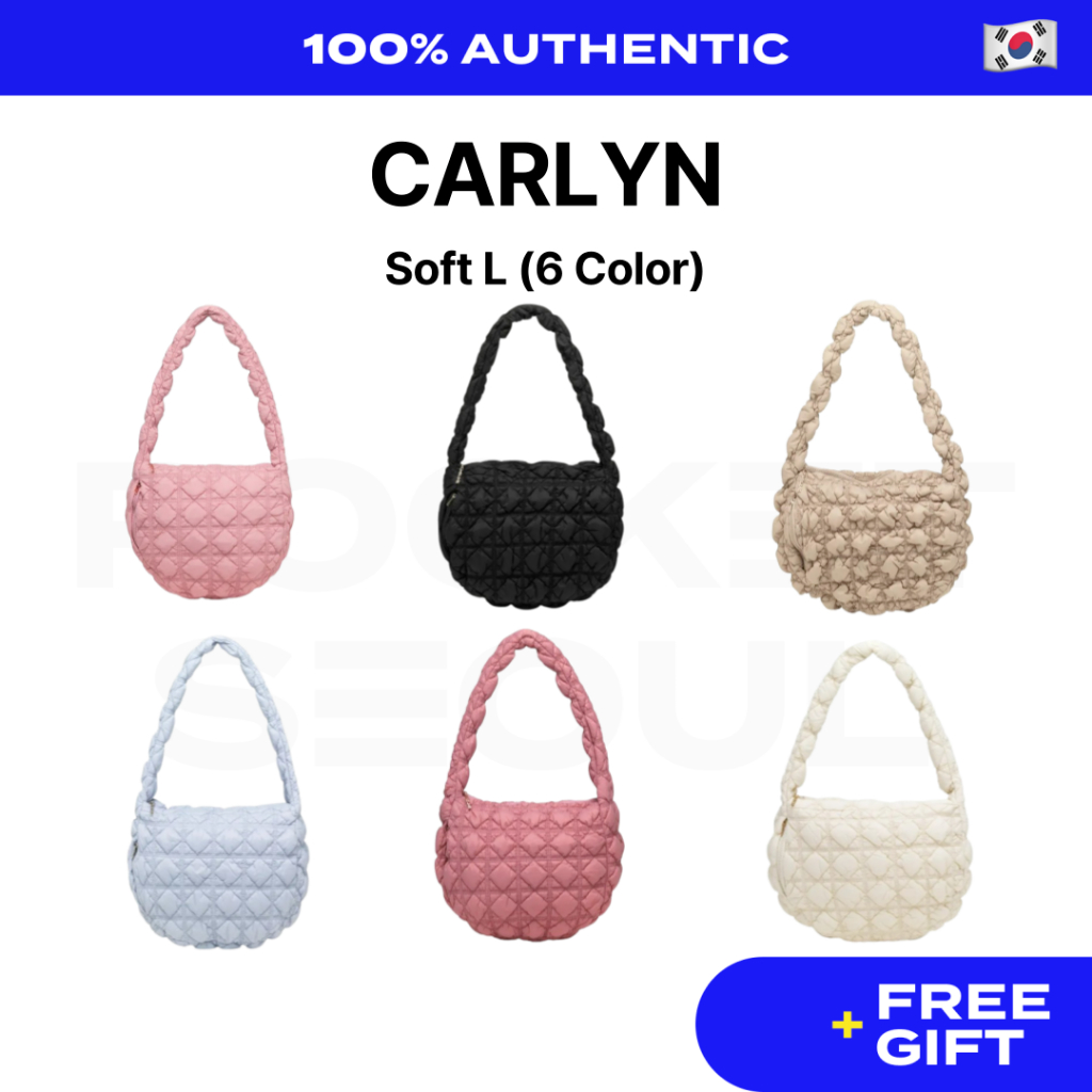 [CARLYN] Carlyn soft L 6 Color (Clould Bag/ 100% authentic/ From Korea ...