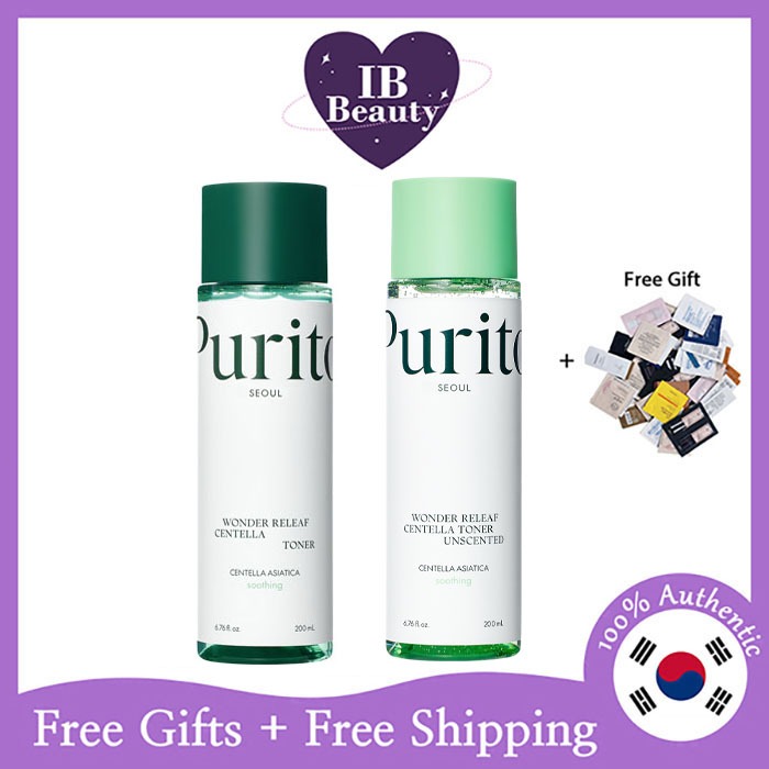 [Purito] Wonder Releaf Centella Toner / Unscented 200ml | Shopee ...