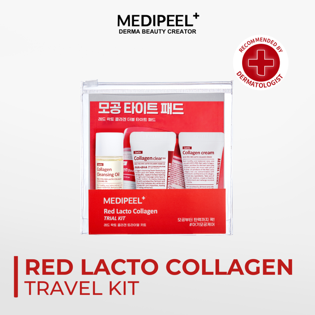 MEDIPEEL Red Lacto Collagen Mini Travel Kit | Shopee Philippines