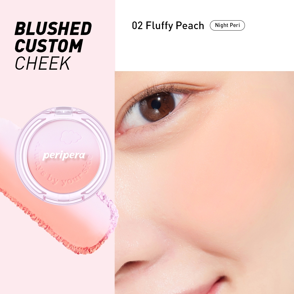 [Peripera] Pure Blushed Sunshine & Custom Cheek 4.2g | Cheek blush ...