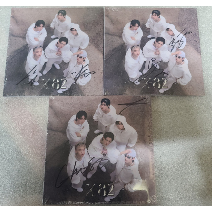 K-POP 82 Major Mini 2nd Album X-82 Digifack handwritten signature CD ...