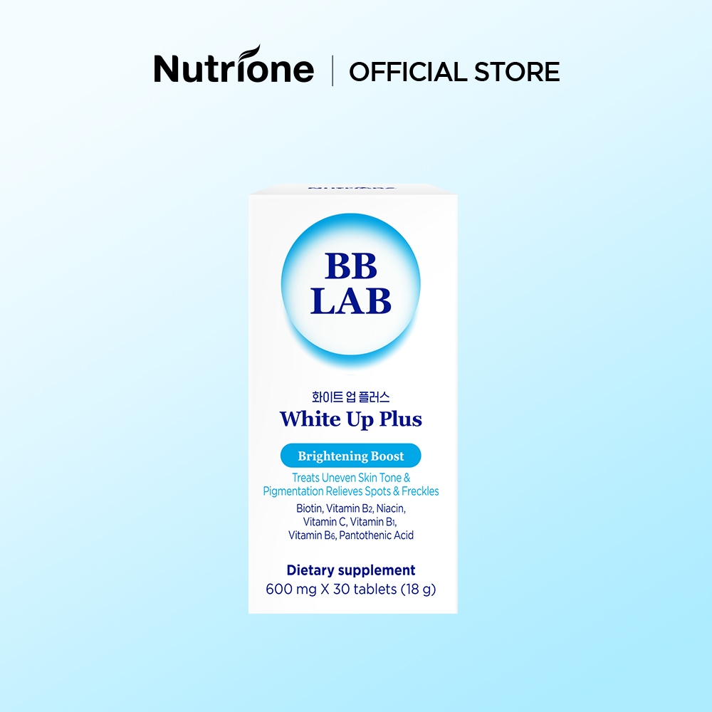 NUTRIONE BB LAB White Up Plus Upgraded (600mg x 30 tablets) | Shopee ...