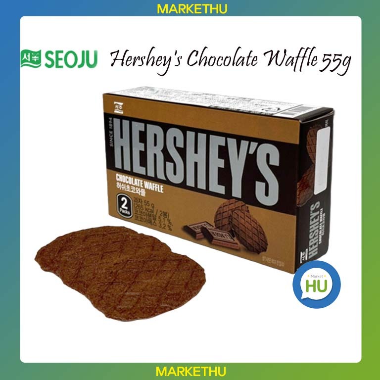 Hershey Chocolate Waffle 55g/Produced by Seoju in Korea | Shopee Philippines