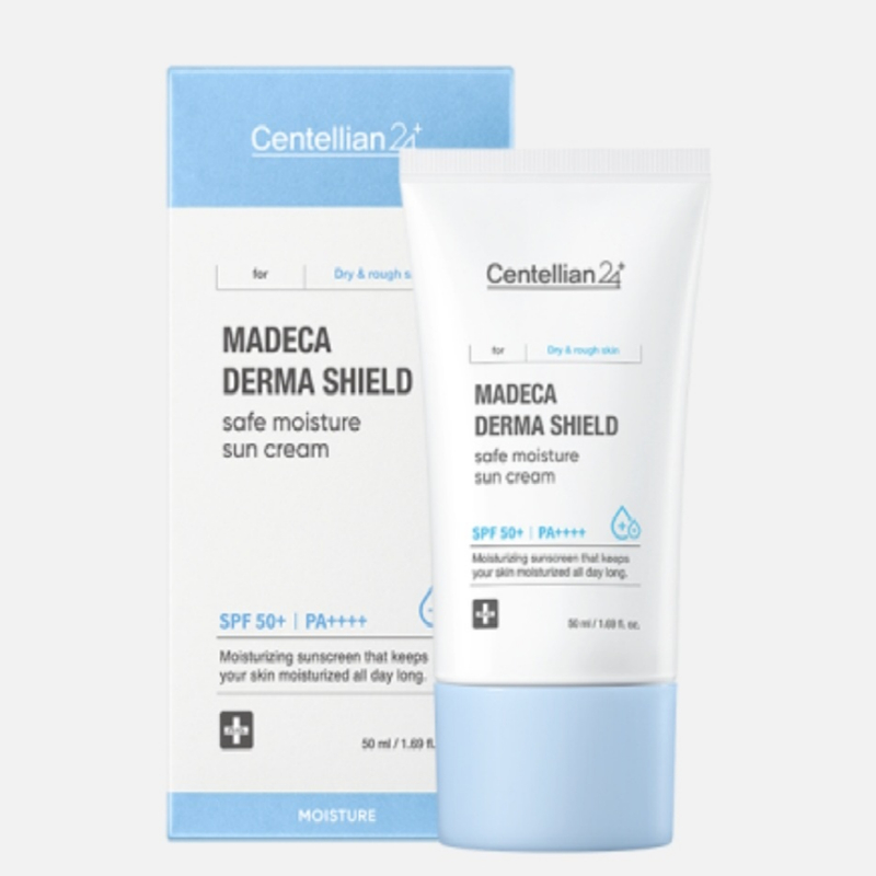 Centellian 24 Madeca Derma Shield Safe Moisture Sun Cream 50ml | Shopee ...