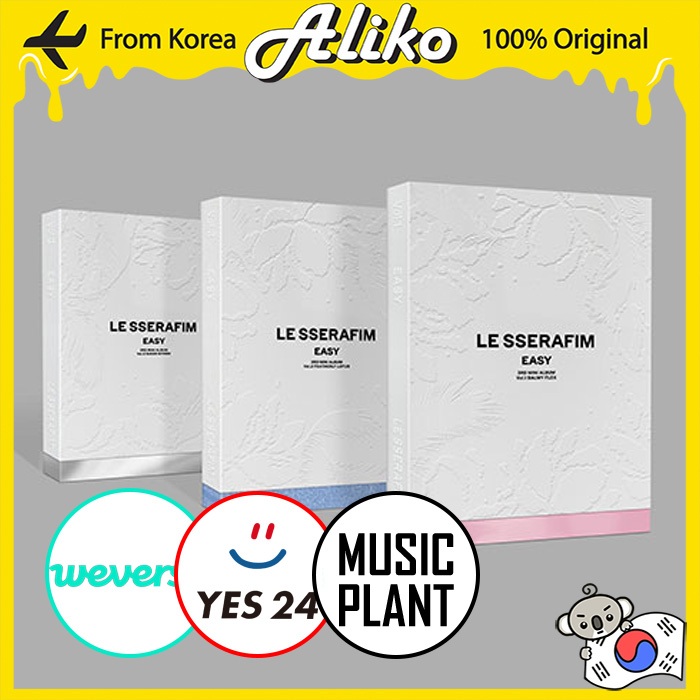 LE SSERAFIM - 3rd Mini Album [EASY] | Shopee Philippines