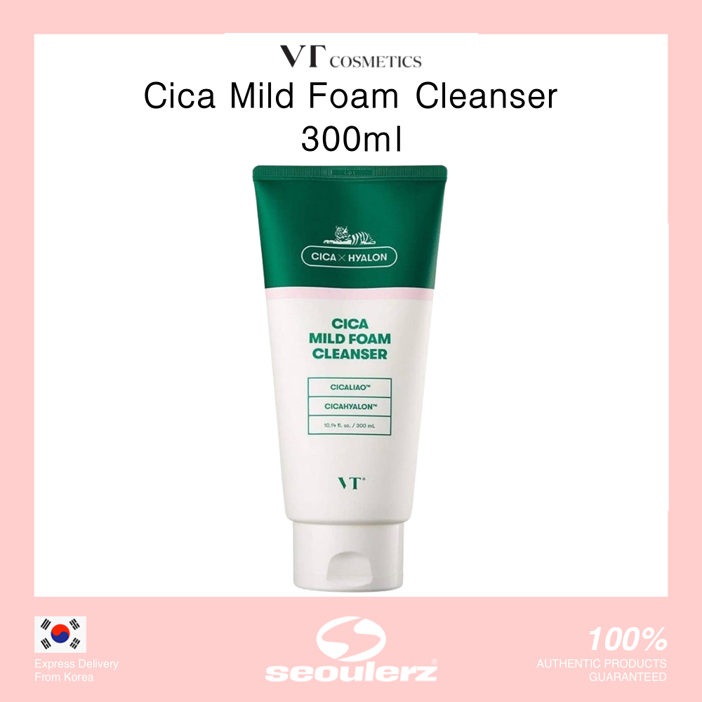 [VT] Cica Mild Foam Cleanser 300ml | Shopee Philippines