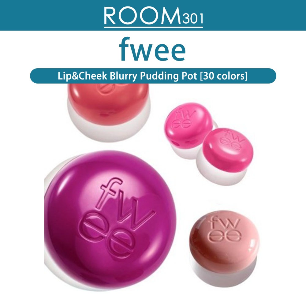 [fwee] Lip&Cheek Blurry Pudding Pot (30 colors) Tint balm Blusher FWEE | Shopee Philippines