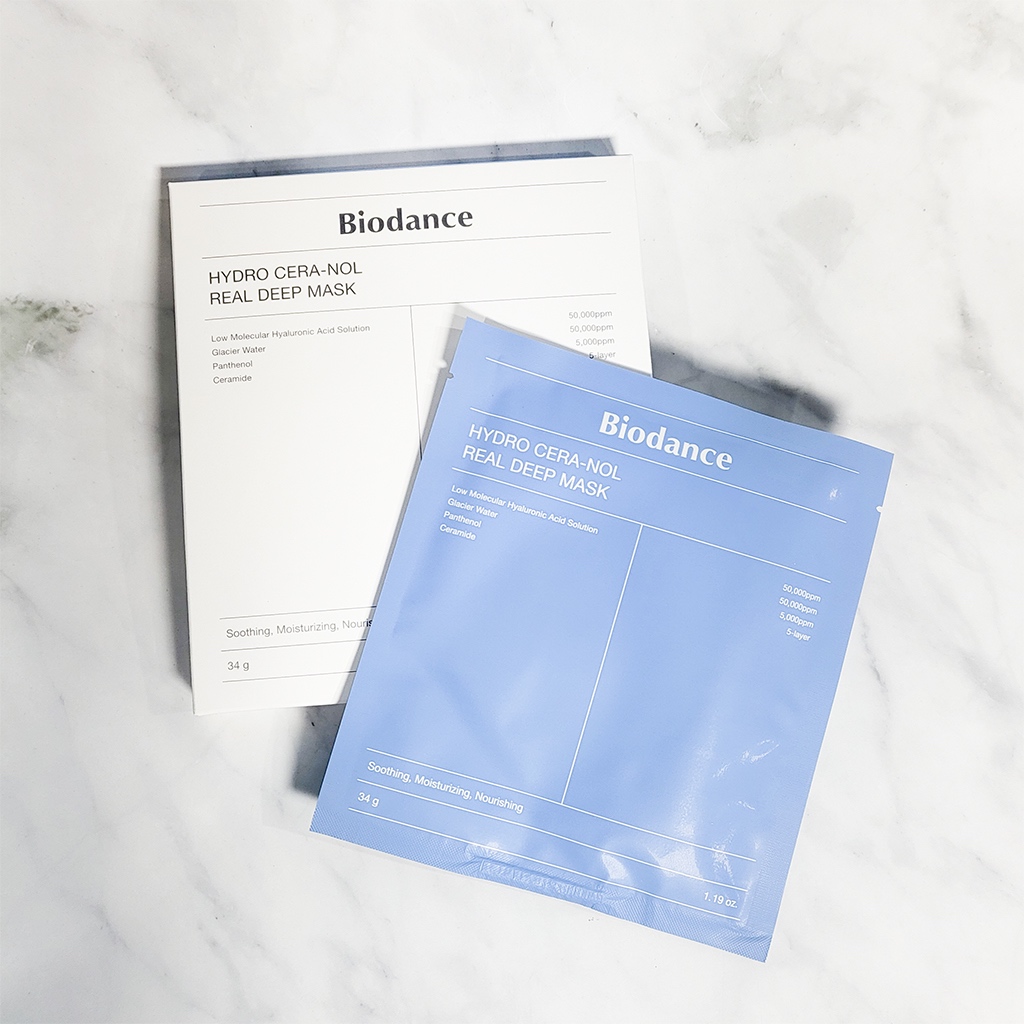 biodance hydro cera-nol real deep mask 1ea 34g | Shopee Philippines