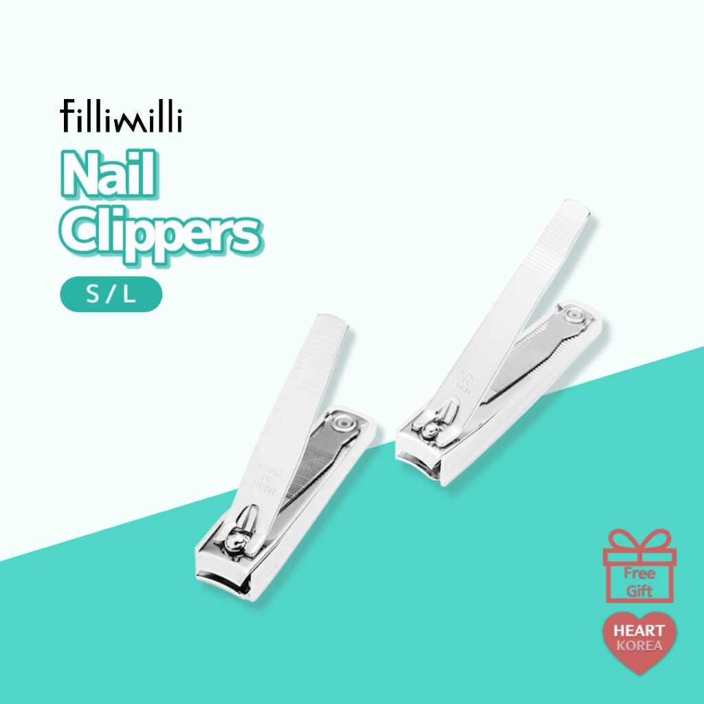 Fillimilli Nail Clippers (S/L) | Shopee Philippines