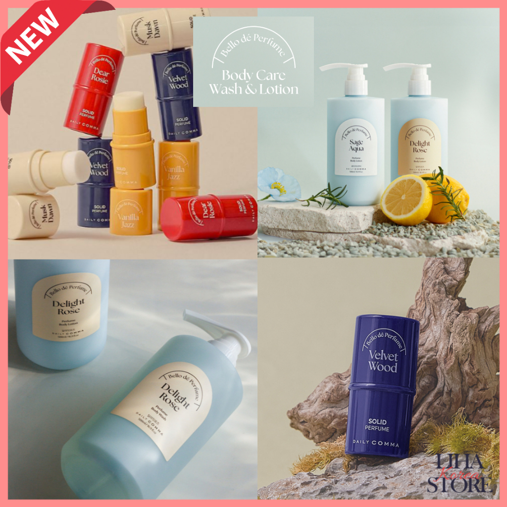 Daily Comma Bello de Perfume Body Lotion, Body Wash, Hand cream(Delight ...