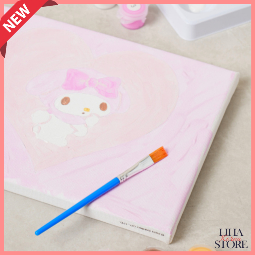Sanrio My Melody Painting kit Art painting Self-Painting My Melody ...