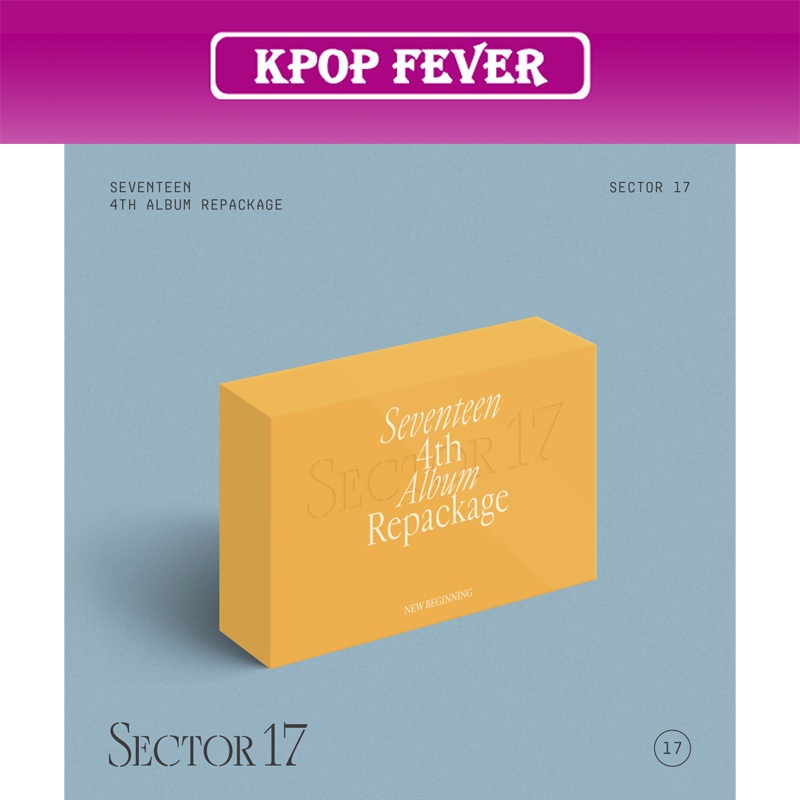 SEVENTEEN - [SECTOR 17] KIT VERSION 4th REPACKAGE ALBUM REISSUE ...