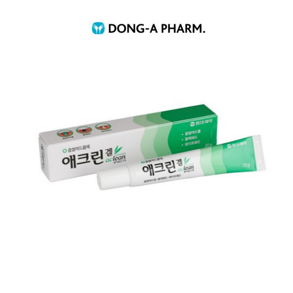 Aclean Gel 20g - Treatment for Pimples, Grainy Whiteheads, Acne Scars ...