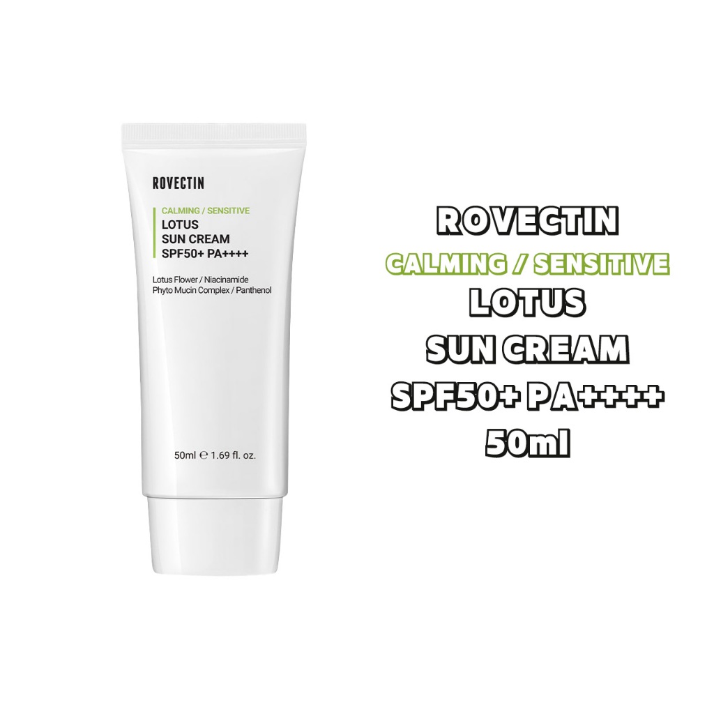 ROVECTIN Calming / Sensitive Lotus Sun Cream 50mL | Shopee Philippines