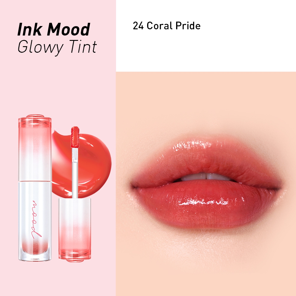 [PERIPERA - NEW COLOR] INK MOOD GLOWY TINT - 4G (Watery Lip Gloss ...