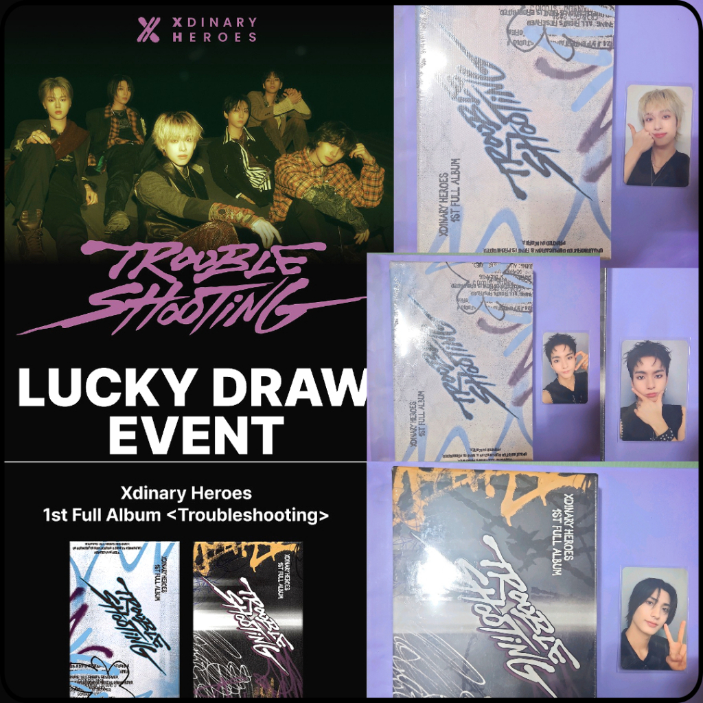 (MUSIC PLANT LD)XDINARY HEROES - TROUBLESHOOTING [ 1st Album ...