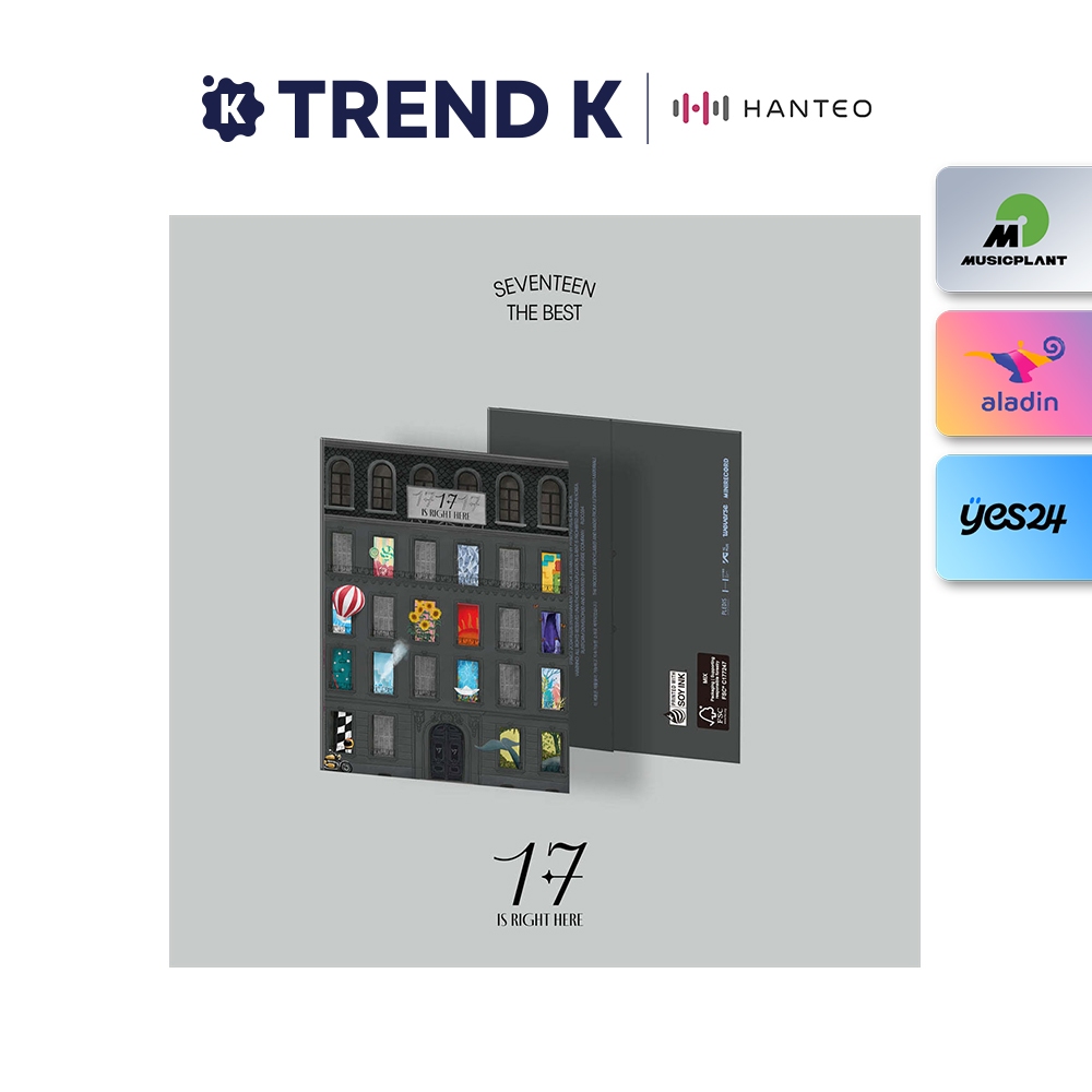 SEVENTEEN - BEST ALBUM [17 IS RIGHT HERE] (Weverse Ver.) | Shopee Philippines