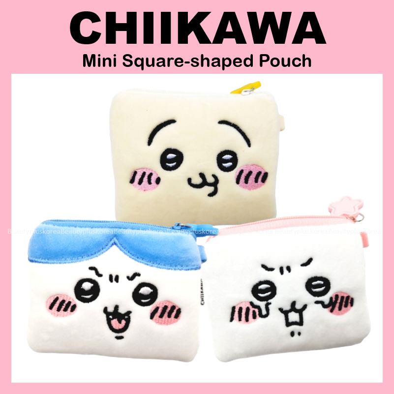 [CHIIKAWA] Mini Square-Shaped Pouch (Chiikawa / Usagi / Hachiware ...