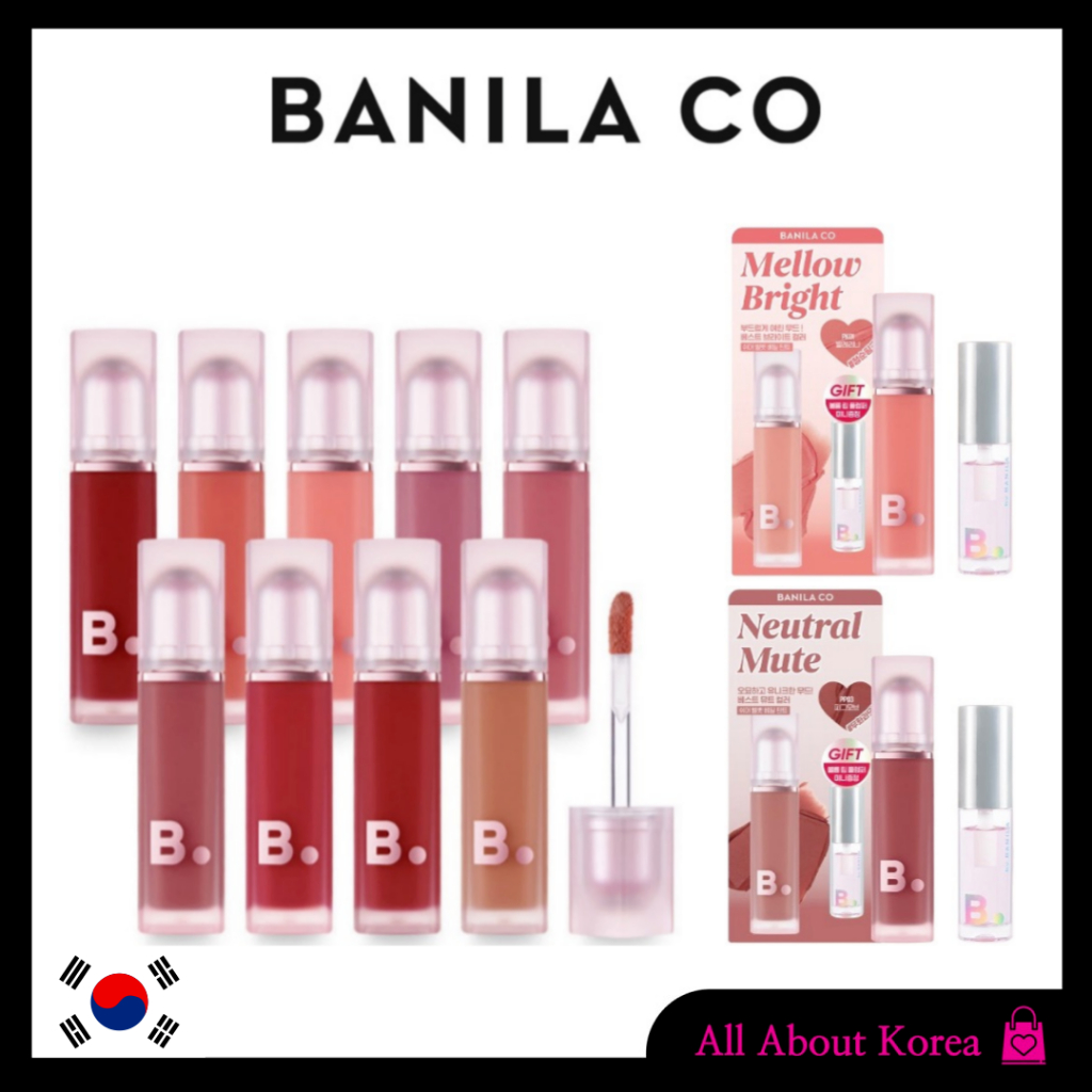 [BANILA CO]Sheer Velvet Veil Tint 11colors, lip tint | Shopee Philippines