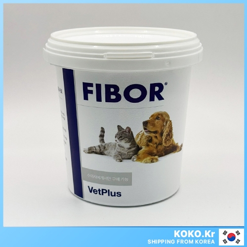 VETPLUS FIBOR for Dogs and Cats 500g Nutritional Supplement Feed For Healthy Digestion with ...