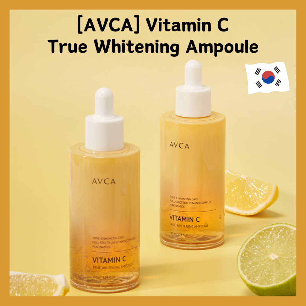 [AVCA] Vitamin C True Whitening Ampoule 100ml / From Korea | Shopee ...