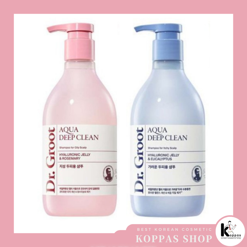 [Dr.Groot] Aqua Deep Clean Shampoo 2 Types 330ml (Oily Scalp Rosemary ...