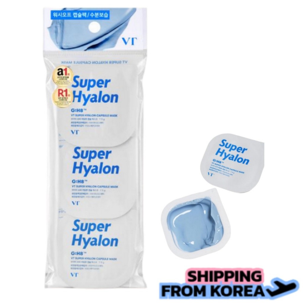 VT Super Hyalon Capsule Mask 22.5g (7.5g x 3EA) | Shopee Philippines