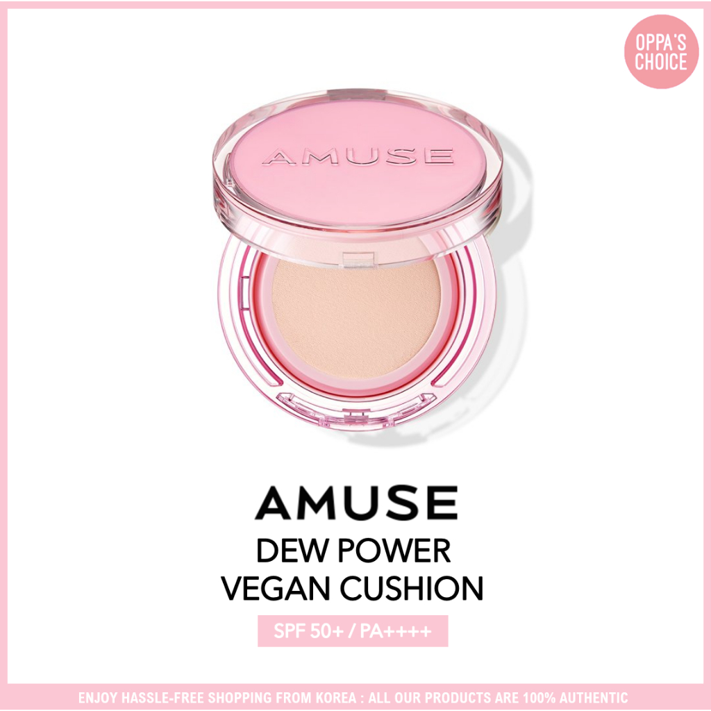 AMUSE DEW POWER VEGAN CUSHION 15g SPF 50+ / PA++++ | Shopee Philippines