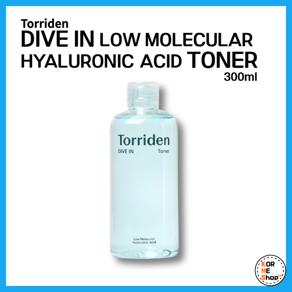 DIVE IN Low Molecular Hyaluronic Acid Toner 300ml | Moisture Glow care ...