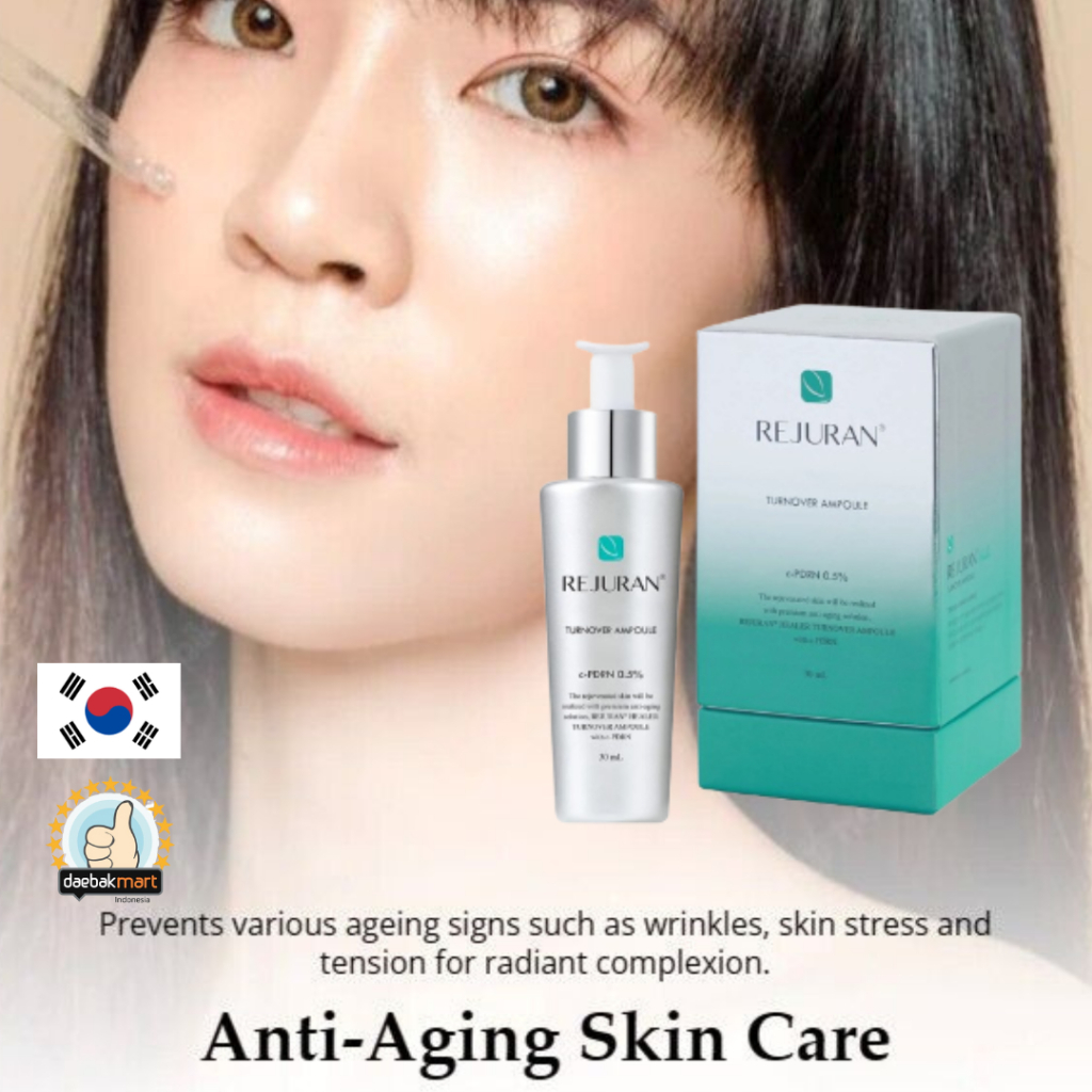 REJURAN Turnover Ampoule 30ml Powerful Anti Aging Face and Neck Serum ...