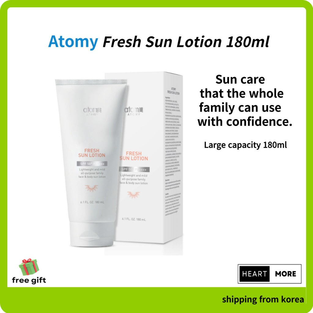 Atomy Fresh Sun Lotion 180ml | Shopee Philippines