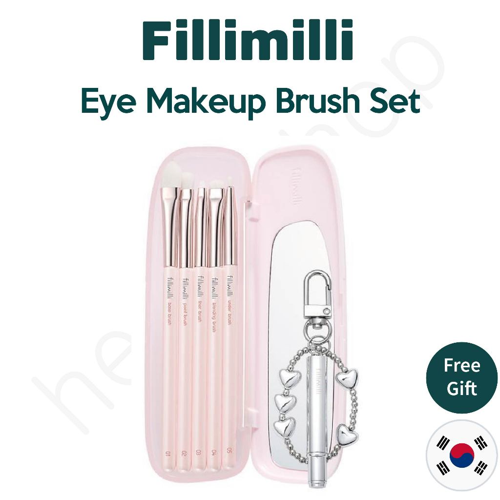 FILLIMILLI Eye Makeup Brush Set (5Type) | Shopee Philippines