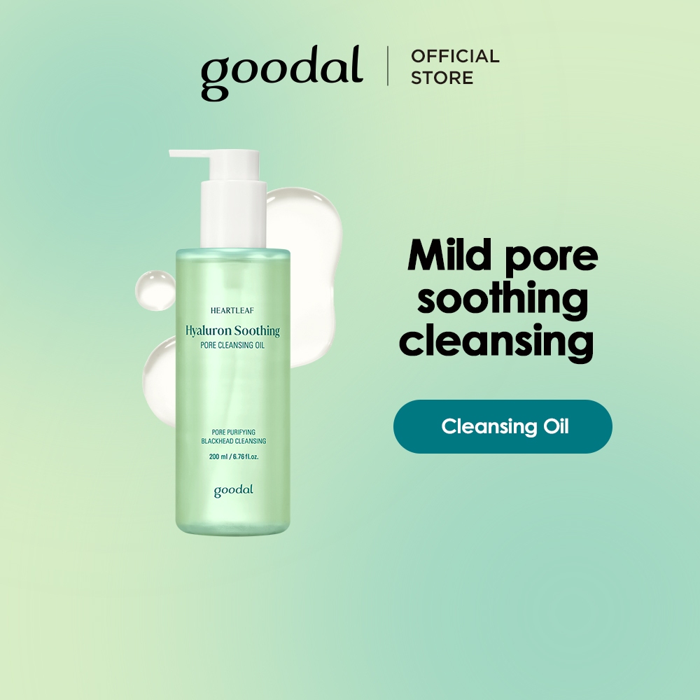 [GOODAL] Houttuynia Cordata Hyaluron Soothing Pore Cleansing Oil 200ml ...