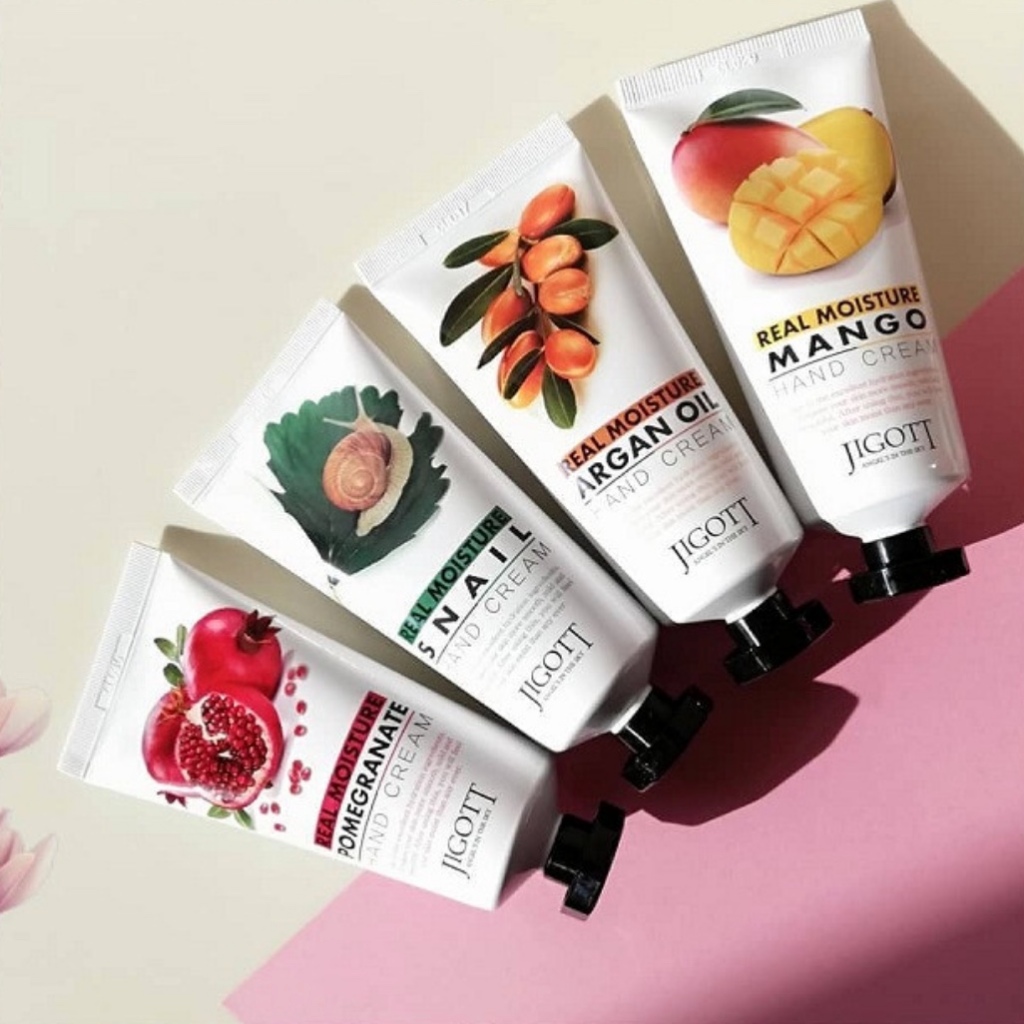 Jigott - Real Moisture Hand Cream - 4 Types | Shopee Philippines