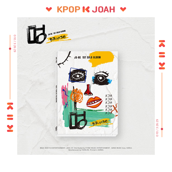 JU-NE (iKON) [BRUISE] 1st SOLO ALBUM (4th Jul.2024) | Shopee Philippines