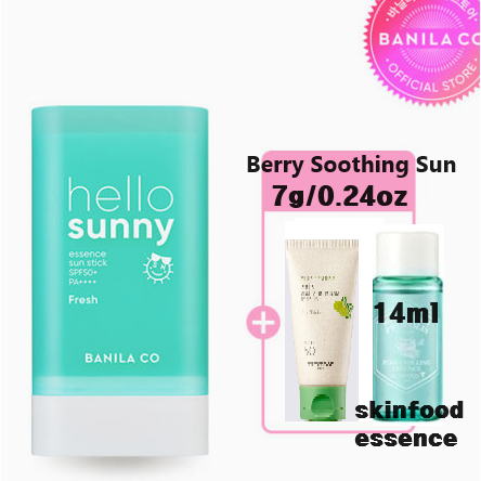 BANILA CO Hello Sunny Essence Sun Stick SPF50+ PA+++ Fresh | Shopee ...