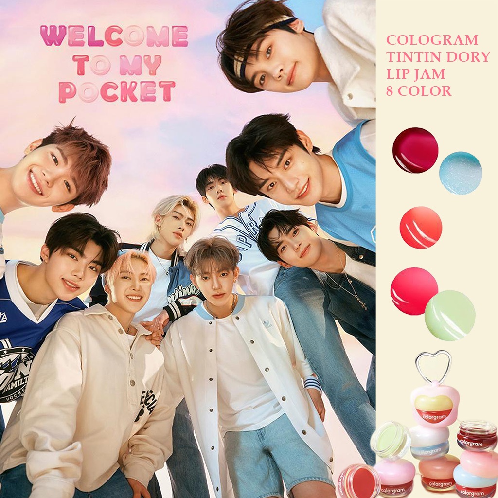 [COLORGRAM] TINTIN DORY LIP JAM 8COLORS 3.5g / lip tint colorgram ...