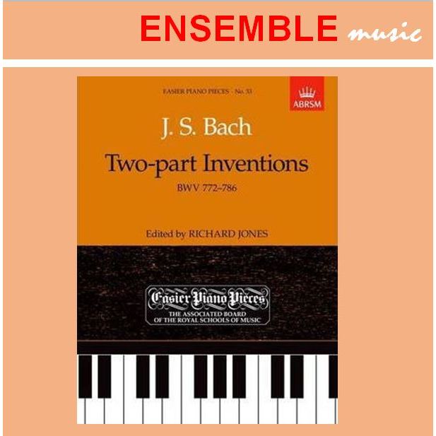 J.S. Bach: Two-part Inventions, BWV 772-786 (ABRSM) | Shopee Philippines