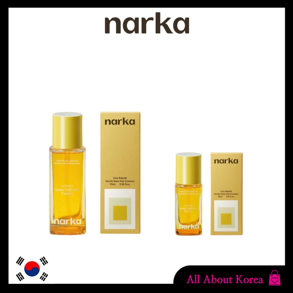 [NARKA]Core Rebuild Gentle Satin Hair Essence (30ml&70ml) | Shopee ...