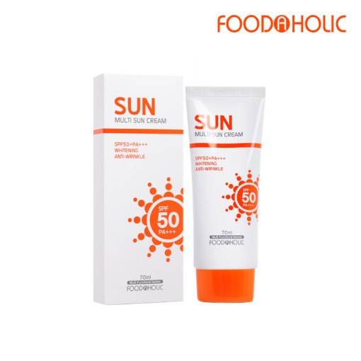 Foodaholic Multi Sunscreen 70 ml SPF50/PA+++ (5pack) | Shopee Philippines