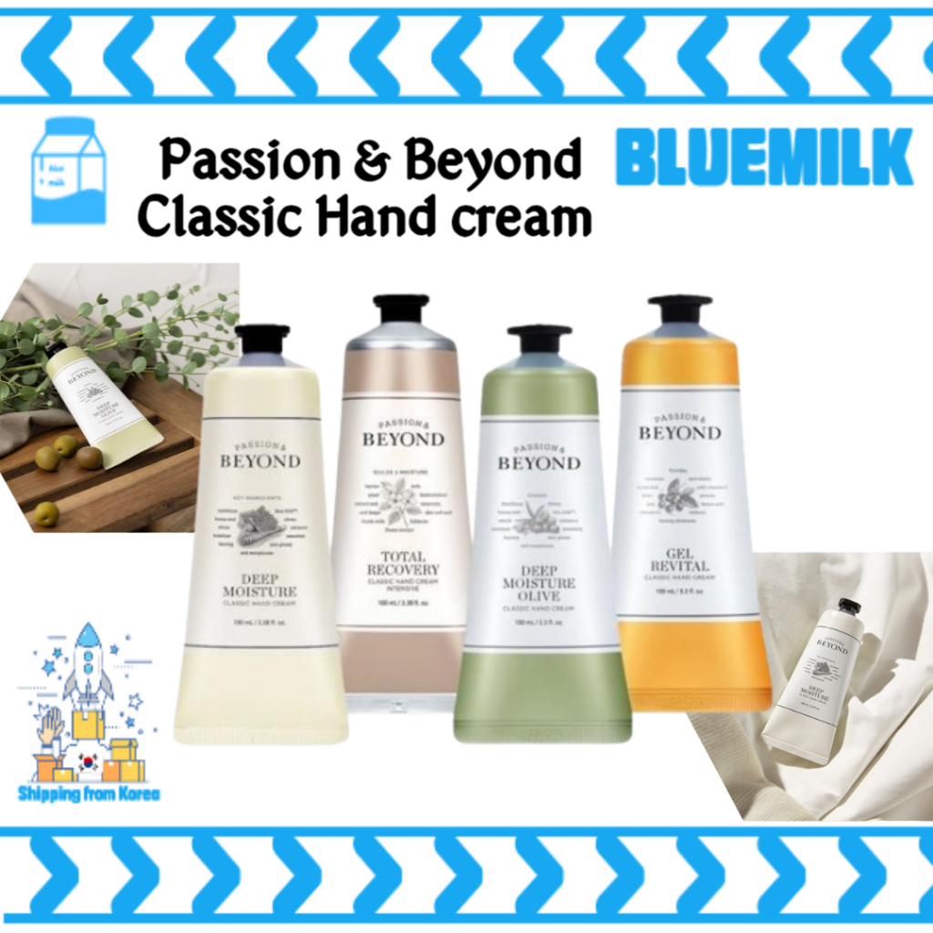 Beyond classic hand cream, Korean Beyond Deep Moisture, Total Recovery ...