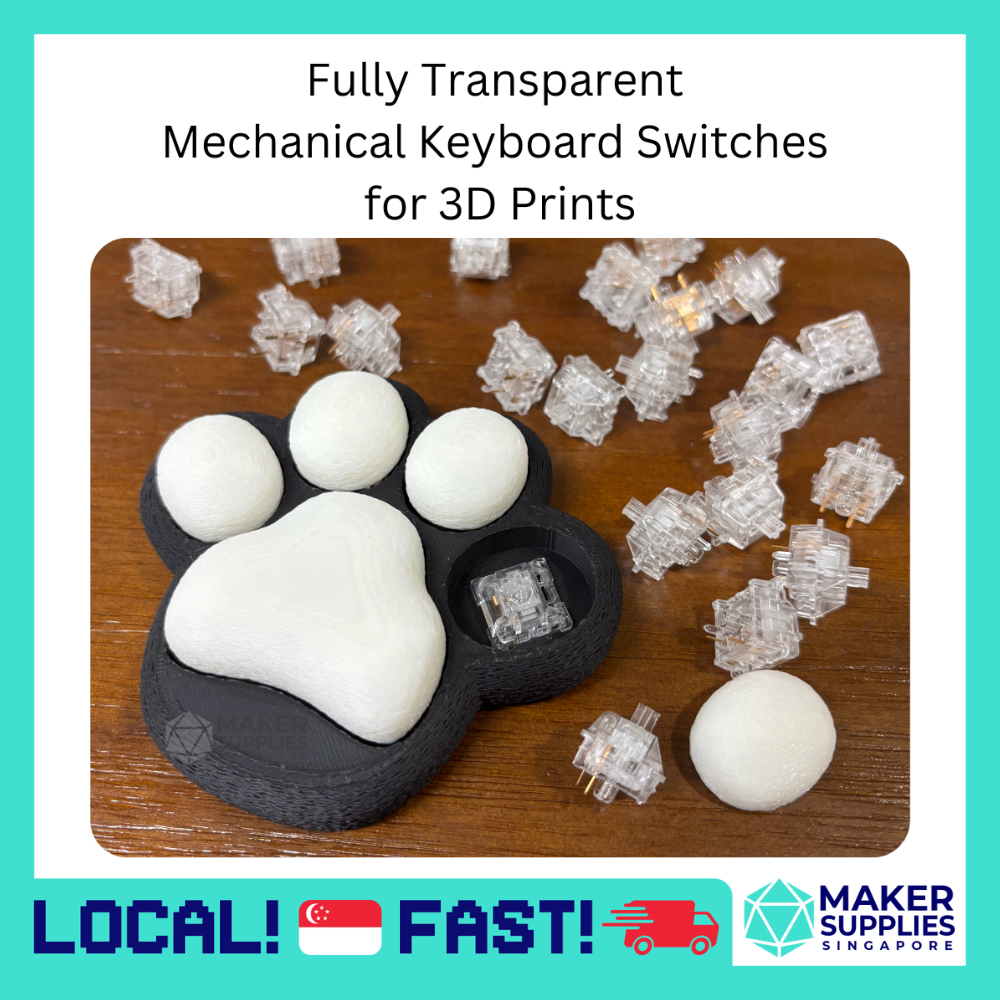 Transparent Mechanical Keyboard Switches for 3D Prints Fidget Clicker ...