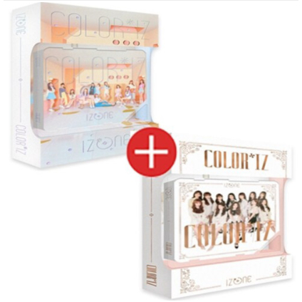 K-POP IZ ONE - 1st mini album Color Eyes Color IZ [ROSE + COLOR Ver ...