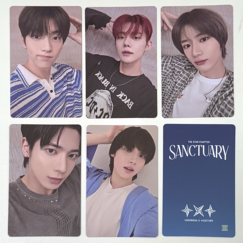 [OFFICIAL] WEVERSE SHOP TXT Album The Star Chapter: SANCTUARY LUCKYDRAW Photocard | Shopee ...