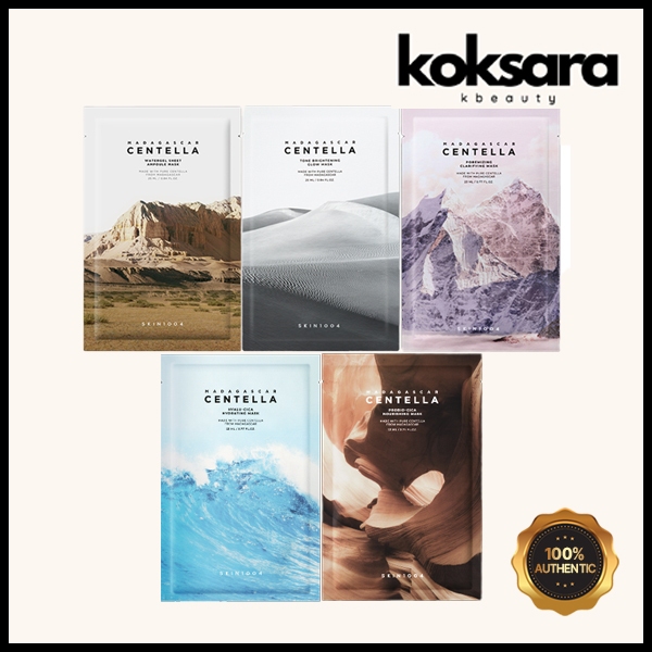 Skin1004 Madagascar Centella Mask 5types 1ea | Shopee Philippines