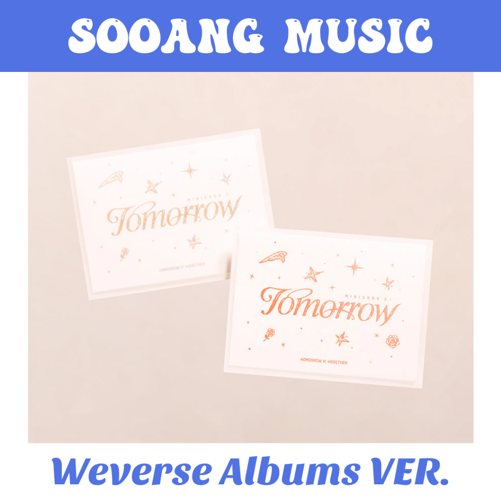 TOMORROW X TOGETHER (TXT) 6th Mini Album [minisode 3_TOMORROW] Weverse ...