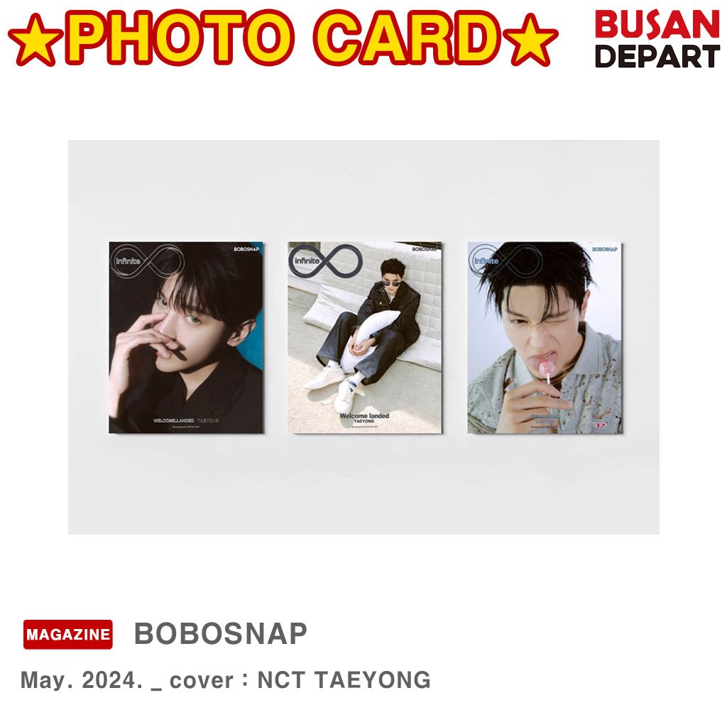 May. 2024. BOBOSNAP(CHINA) _cover : NCT TAEYONG | Shopee Philippines