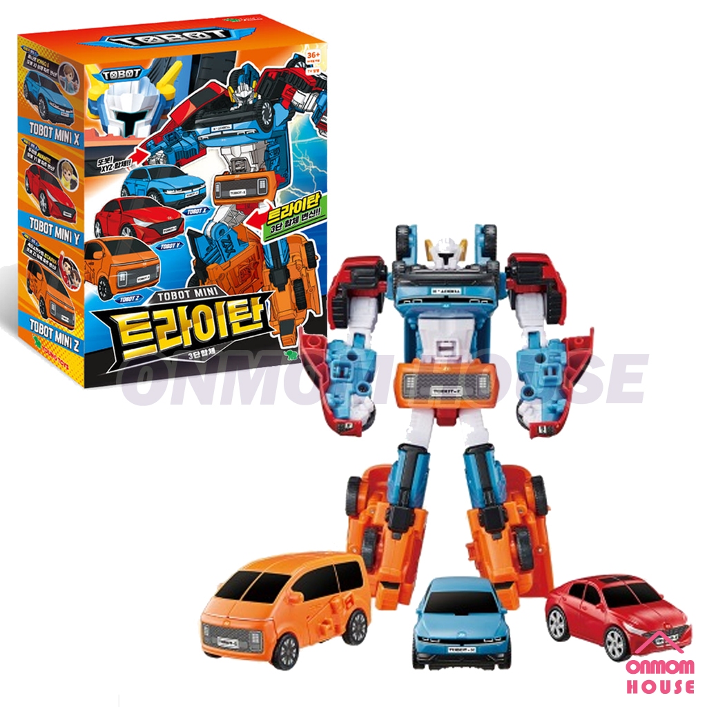 Tobot MINI TRITAN Integration Tobot X Y Z Car Combine Transformer Robot ...