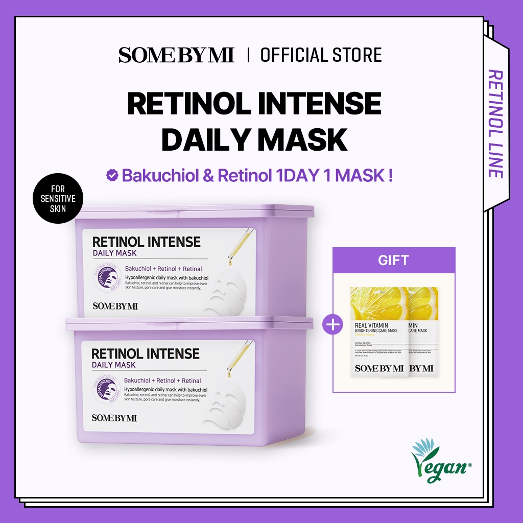 [LIVESTREAM EXCLUSIVE] SOME BY MI Retinol Intense Daily Mask 2ea ...